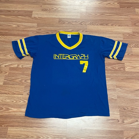 Russell Athletic | Shirts | Vintage Russell Athletic Mens Shirt Jersey ...
